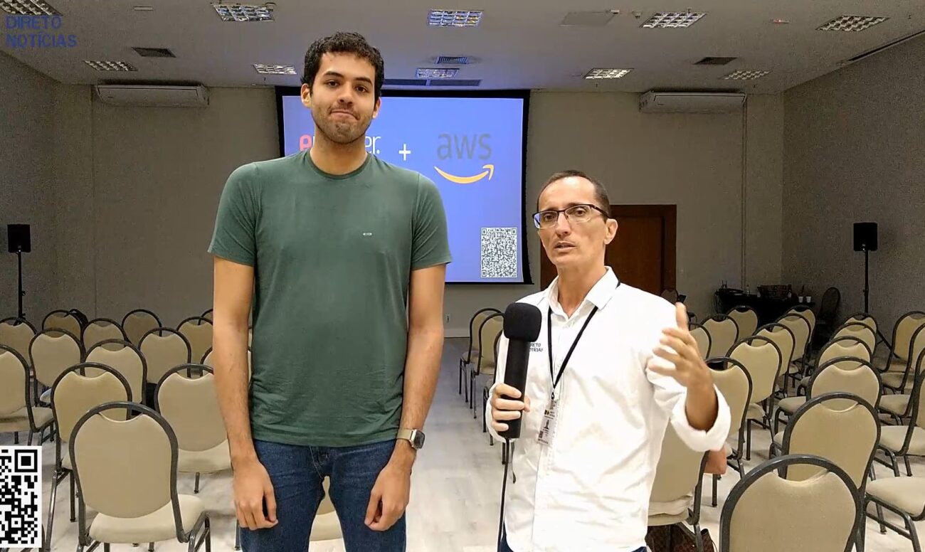 Entrevista com Andre Fellipe da AWS - Direto Notícias